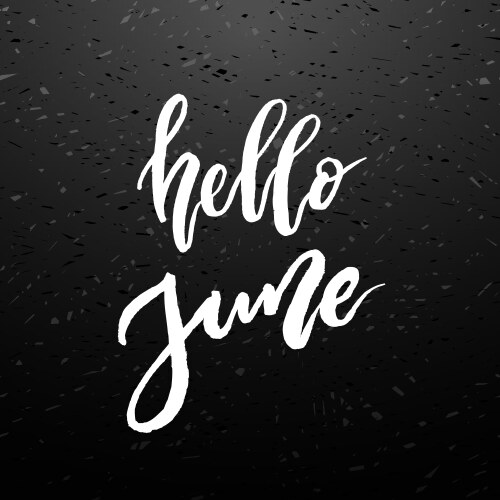 June Lettering Vector Images (over 10,000)