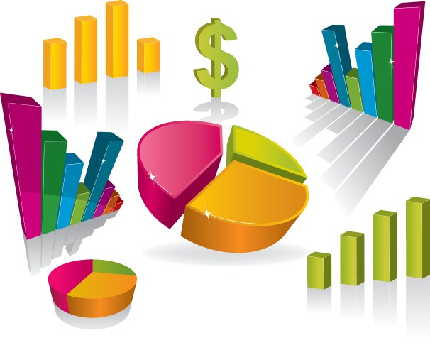 Graphs Royalty Free Vector Image - VectorStock