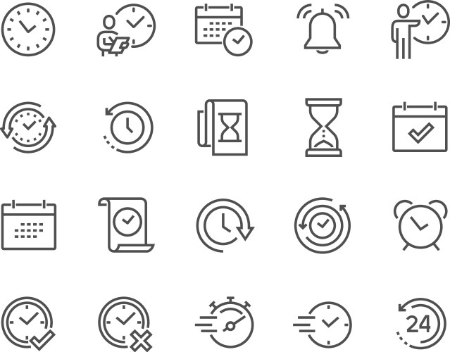 Time Vector Images (over 880,000)