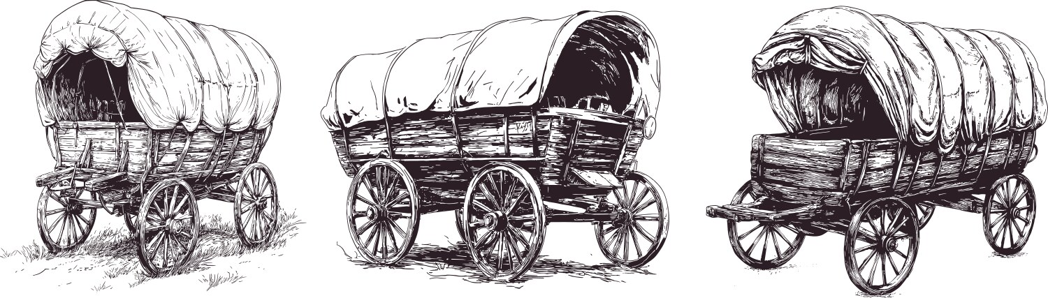 Wagon Wheel Sketch Vector Images (over 630)