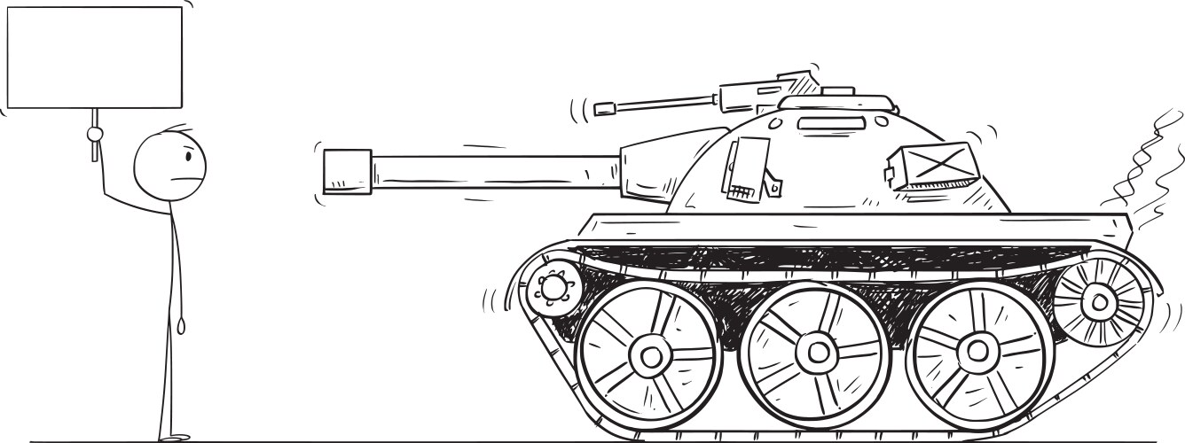 Stickman Alone Vector Images (92)