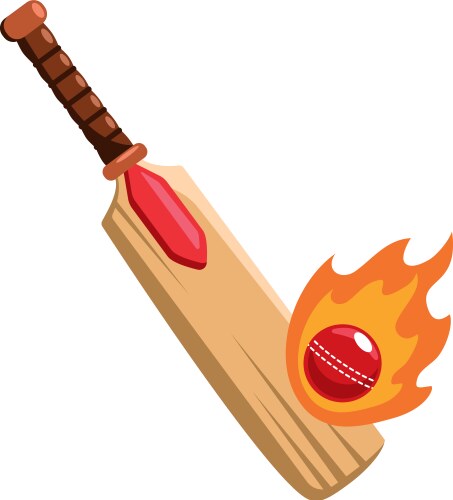 Fire Cricket Ball Vector Images (over 150)
