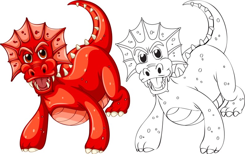 Dragon Outline Vector Images (over 9,800)