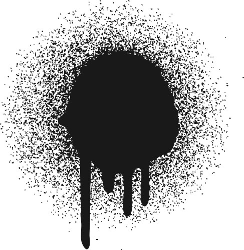 Black Ink Paint Splatter Spray Vector Images (over 18,000)