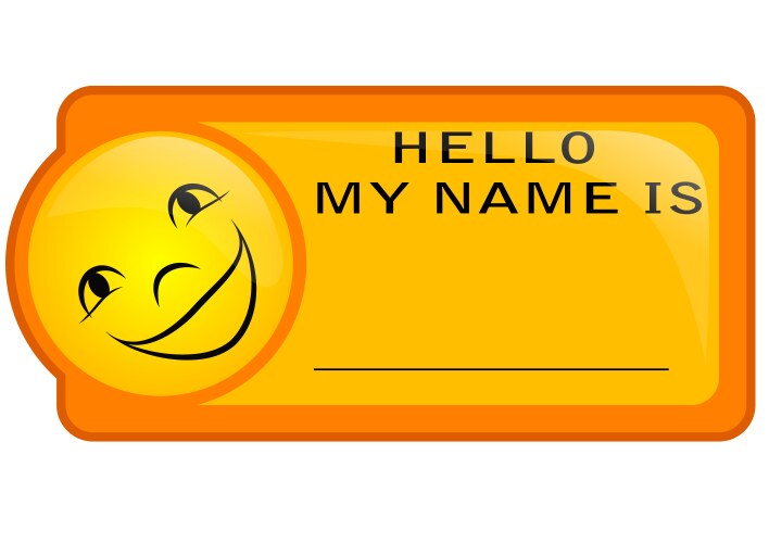 Name Tag Vector Images (over 24,000)