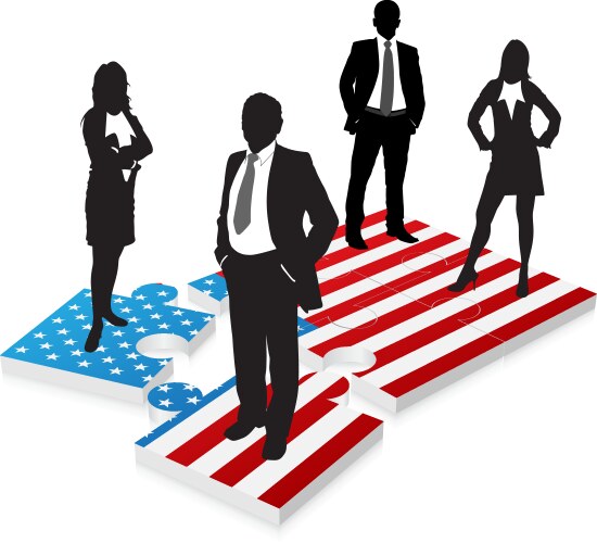 Business people Royalty Free Vector Image - VectorStock