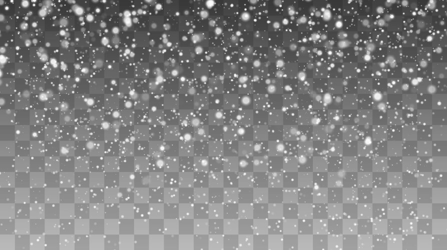 Falling snow overlay background Royalty Free Vector Image