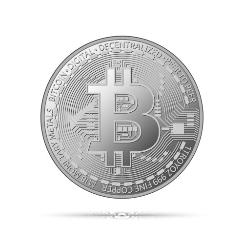 Bitcoin Royalty Free Vector Image - VectorStock