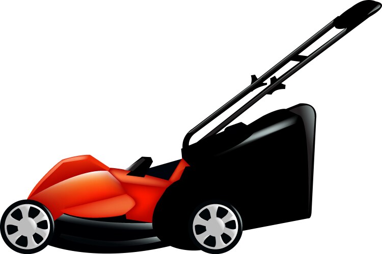 Lawn mower Royalty Free Vector Image - VectorStock