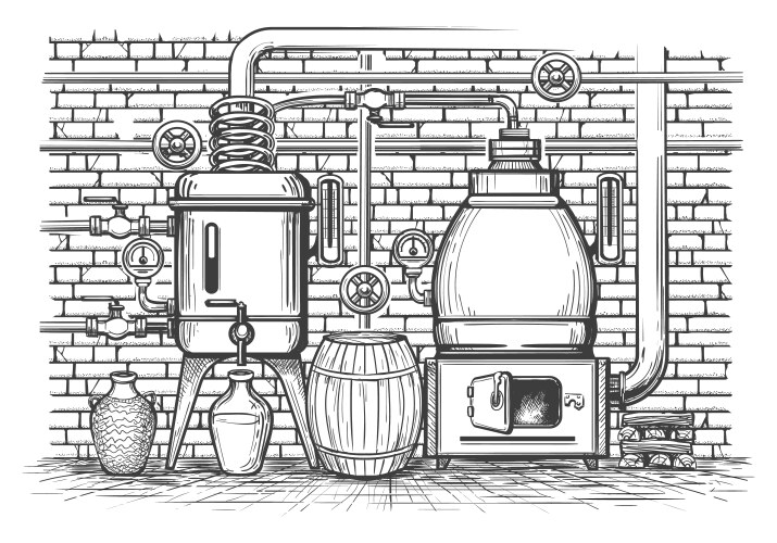 Distillation Vector Images (over 4,800)