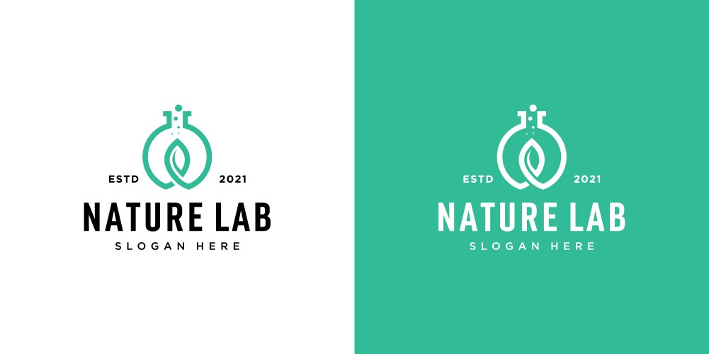 Leaf - nature icon logo Royalty Free Vector Image