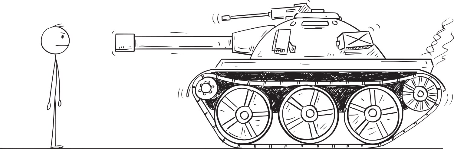 Man Standing Alone Vector Images (over 1,500)