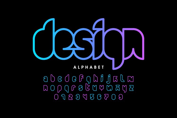 Alphabet Letters Outline Vector Images (over 44,000)