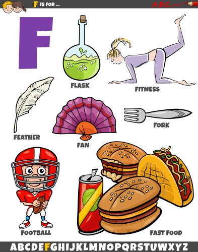 Fan clip art cartoon Royalty Free Vector Image