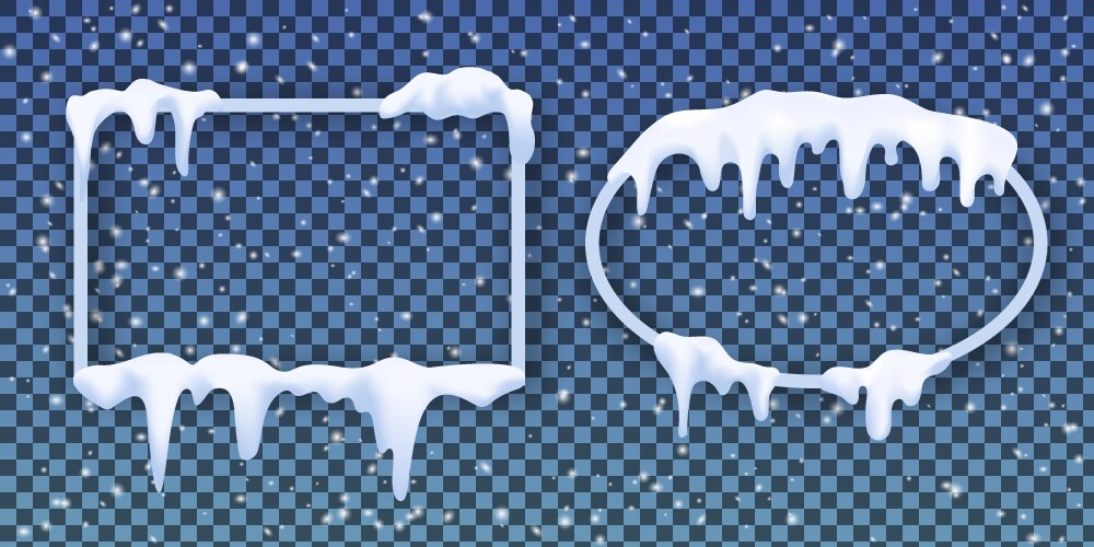 Snow Dripping Vector Images (over 850)