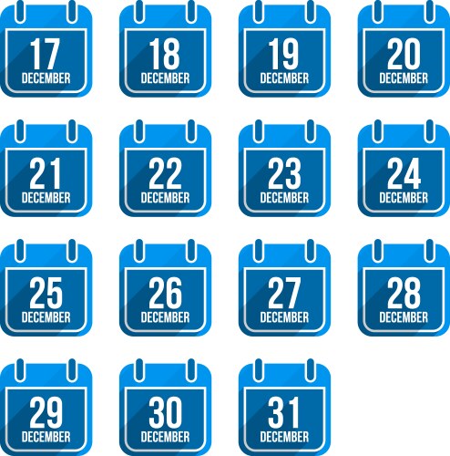 December Calendar Vector Images (over 68,000)