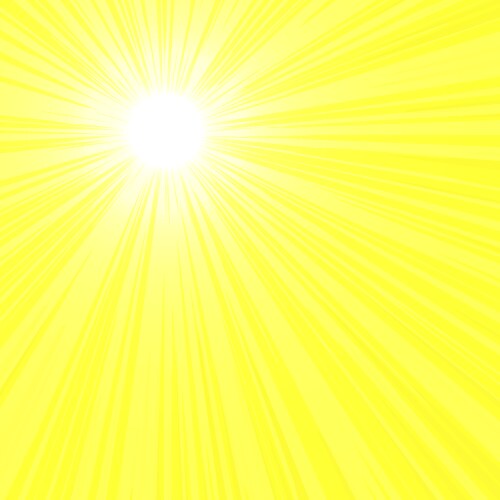 Abstract background with sun light rays Royalty Free Vector