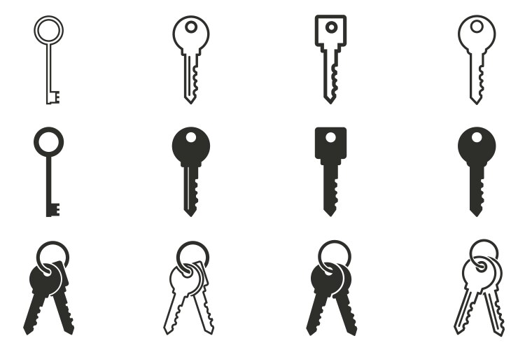 Key Icon Vector Images (over 270,000)
