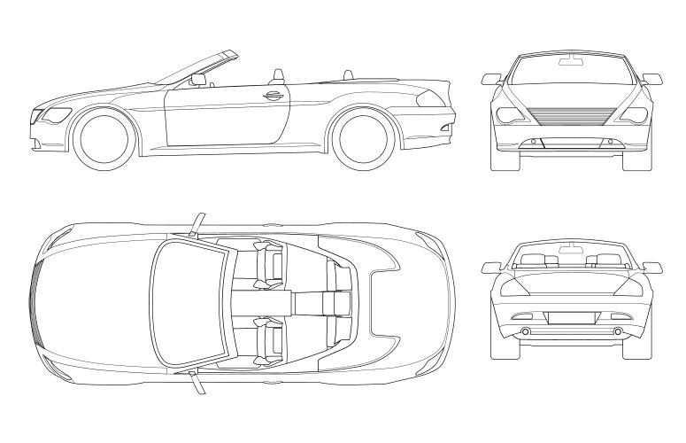 Car Outline Vector Images (over 190,000)