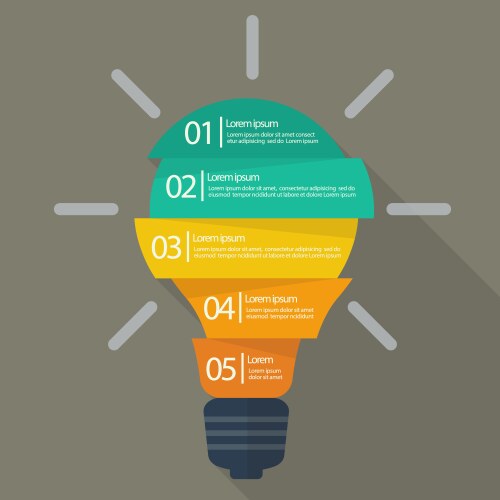 Bulb Infographic Vector Images (over 15,000)