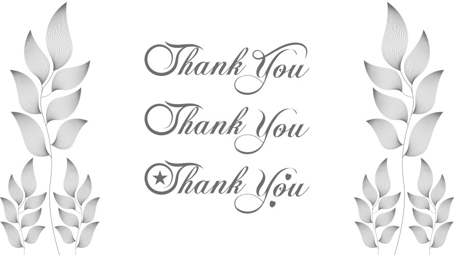 Thank You Professional Vector Images (over 1,600)