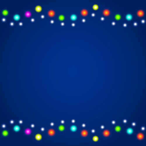 Christmas light Royalty Free Vector Image - VectorStock