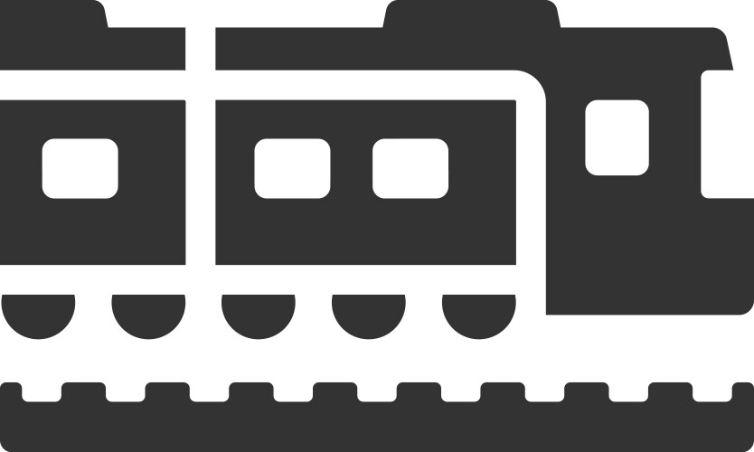 Metro rail icon Royalty Free Vector Image - VectorStock