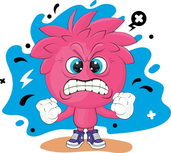 Angry Face Cartoon Vector Images (over 83,000)
