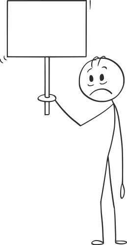 Cartoon lonesome frustrated man sitting alone Vector Image