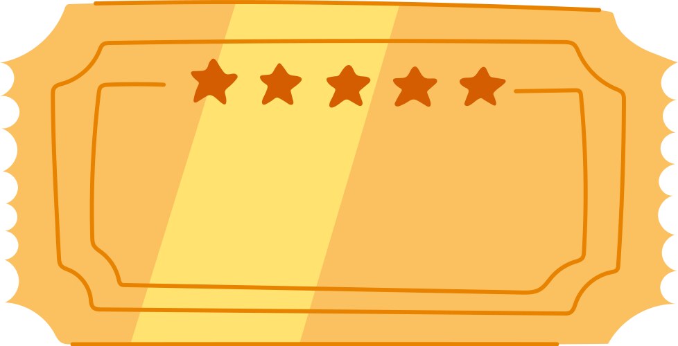 Golden ticket Vector Images & Graphics for Commercial Use | VectorStock