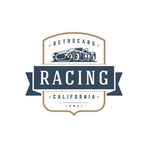 Hot rod authentic Royalty Free Vector Image - VectorStock