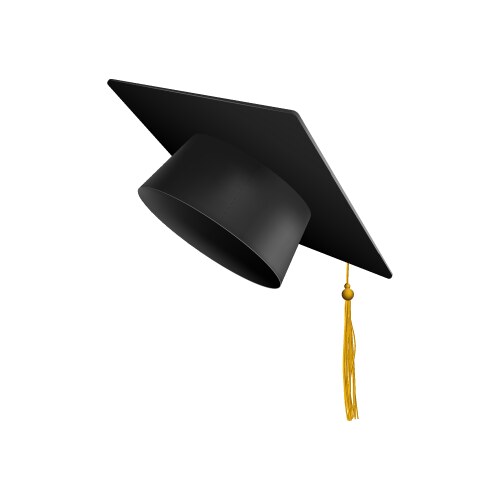 Graduation cap Royalty Free Vector Image - VectorStock