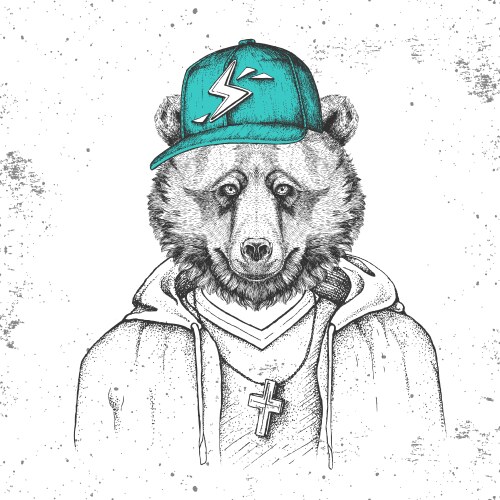 Smart Bear Vector Images (over 1,000)