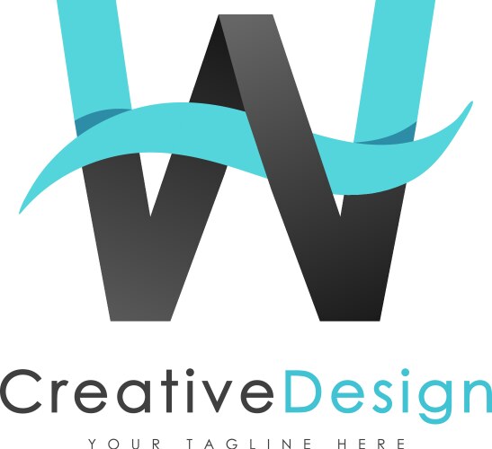 Creative digital study logo design Royalty Free Vector Image