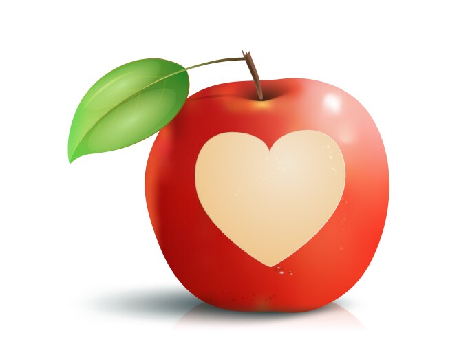 Apple mascot Royalty Free Vector Image - VectorStock