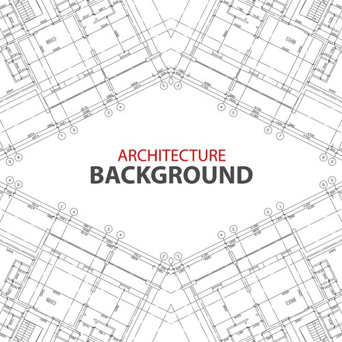 Architectural Paper Background Royalty Free Vector Image