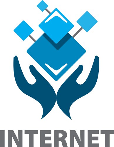 Internet radio logo Royalty Free Vector Image - VectorStock