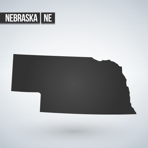 Nebraska State Shape Vector Images (over 290)
