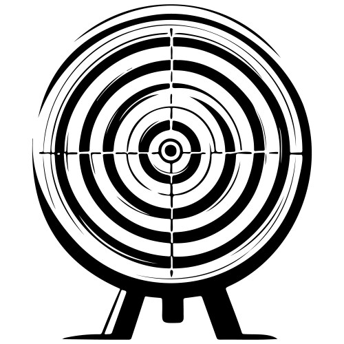 Target icon Royalty Free Vector Image - VectorStock