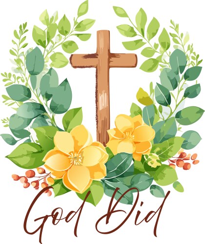 Bible verse design for print Royalty Free Vector Image