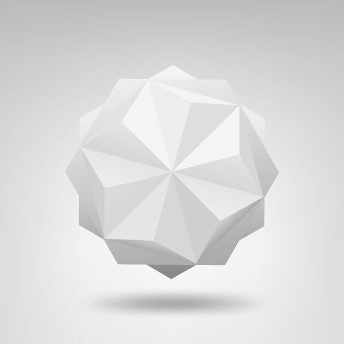 Abstract Geometric Structure Royalty Free Vector Image