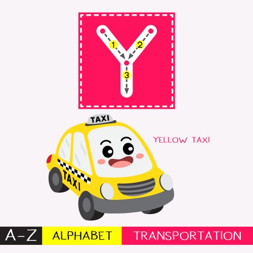 Letter Y Flash Cards Vector Images (69)
