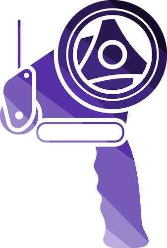 Red sellotape scotch icon cartoon style Royalty Free Vector