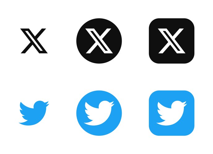 Youtube logo icons video hosting Royalty Free Vector Image