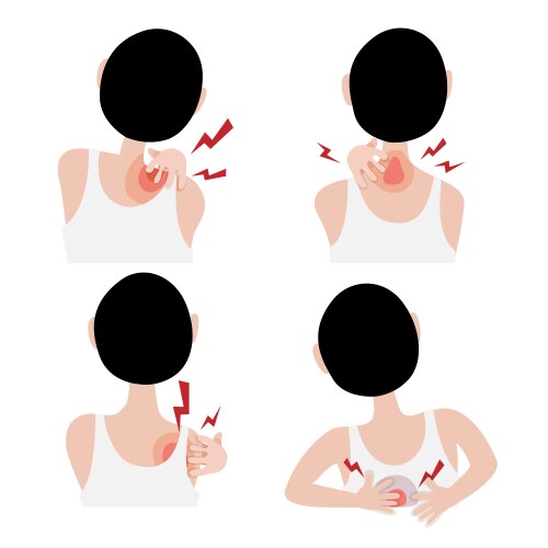 Shoulder Roll Exercise Vector Images (7)