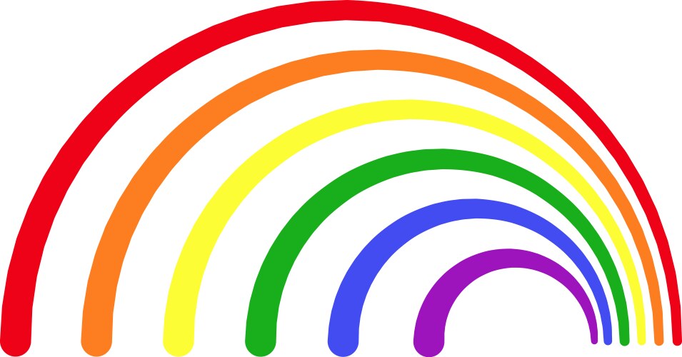 Line Drawings Rainbow Vector Images (over 18,000)