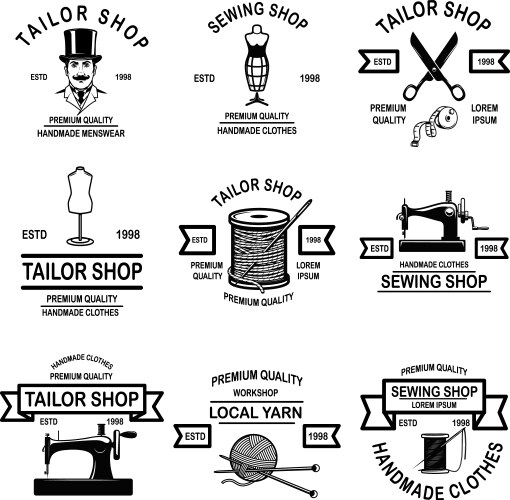 Tailor Vector Images (over 94,000)