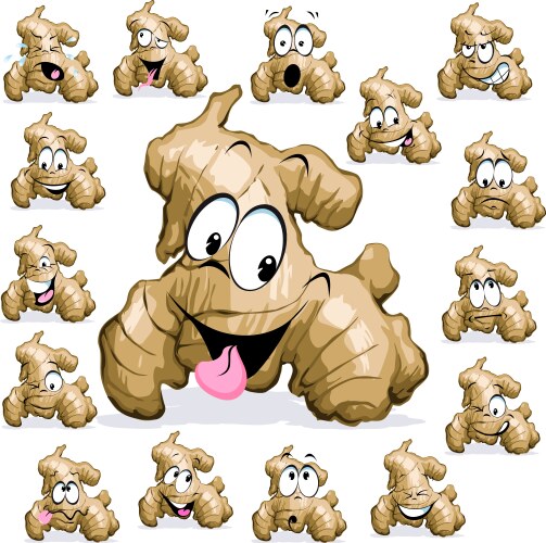 Ginger Root Cartoon Vector Images (over 690)