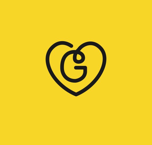 G Heart Logo Vector Images (over 300)