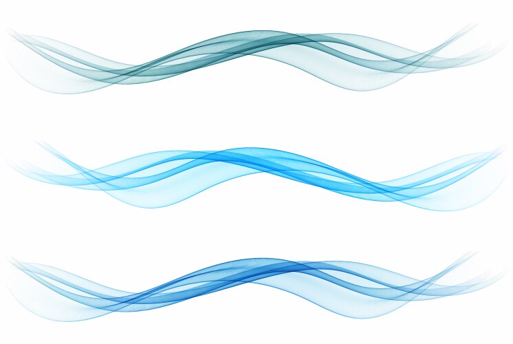 Marine seamless pattern with stylized blue waves Vector Image